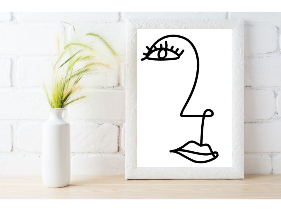 Women Line Art Poster | Wall Art | Museum Quality Print